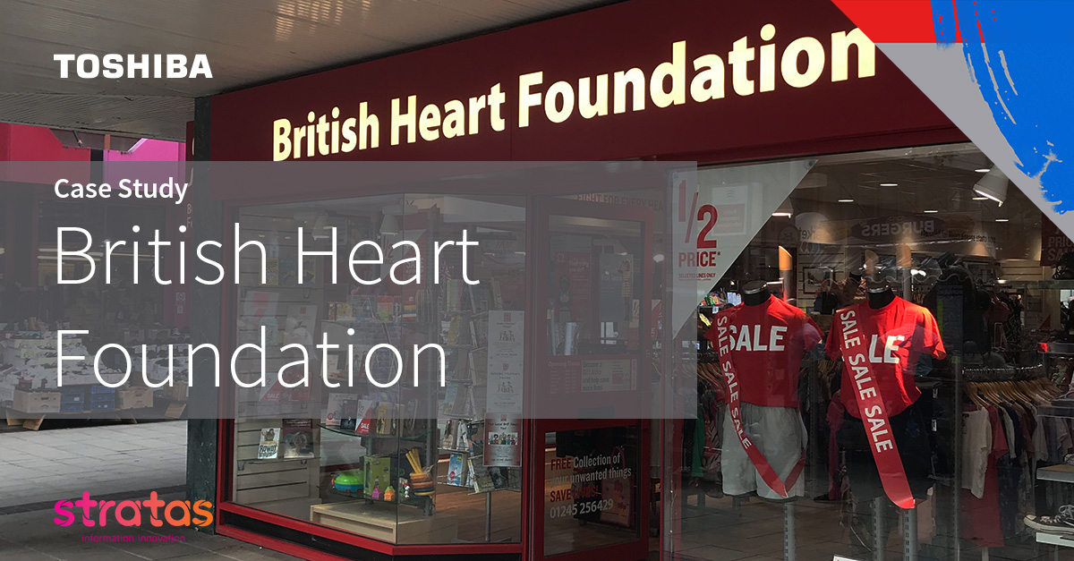 Case Study: BHF | Barcode Printing Solutions | Toshiba