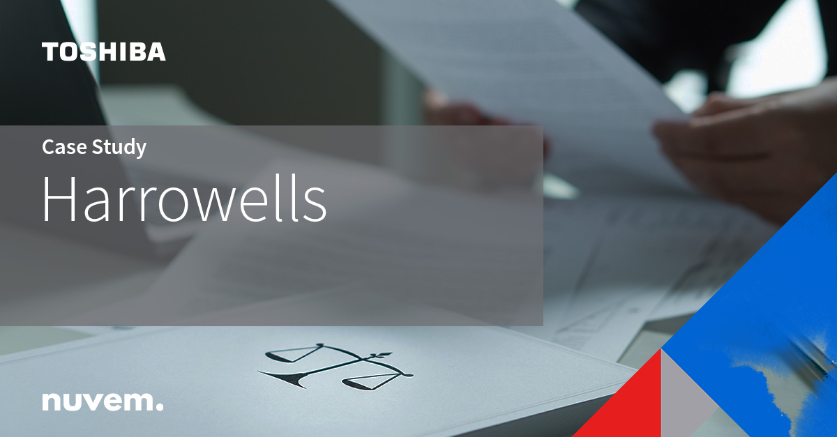 Case Study: Harrowells | MPS | Nuvem Solutions | Toshiba
